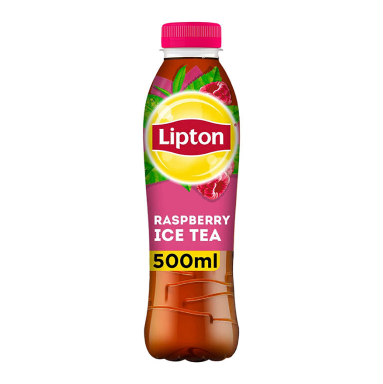 Lipton Iced Tea Raspberry 500ml x 12 - Spectrum Food Service