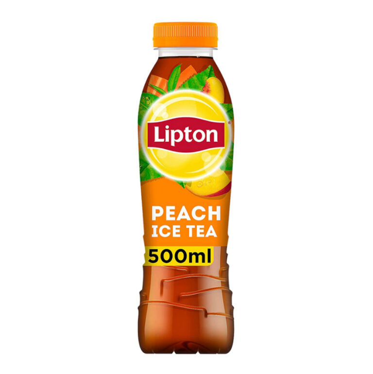 Lipton Iced Tea Peach 500ml x 24 - Spectrum Food Service